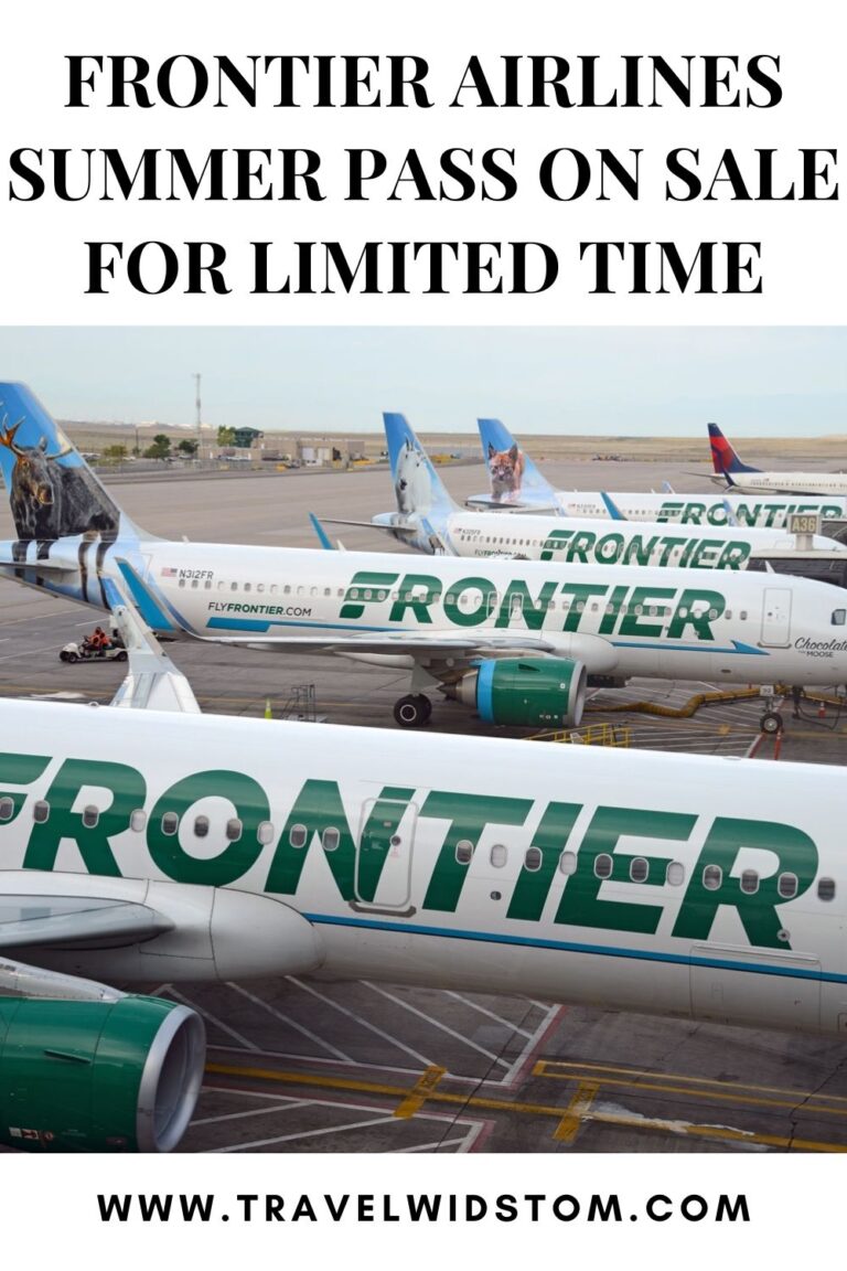 Frontier Airlines Go Wild: All You Can Fly Summer Pass on Sale for ...